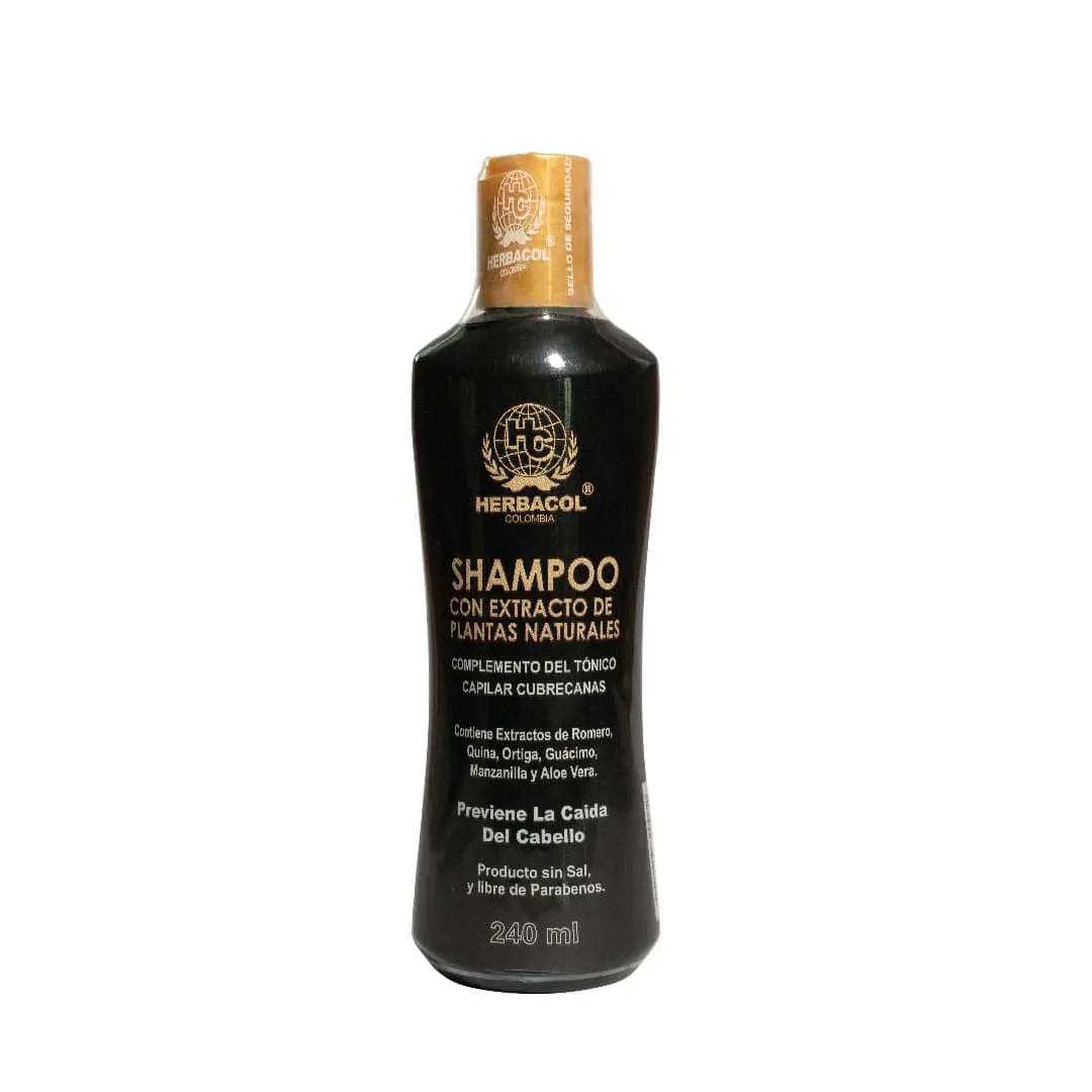 SHAMPOO CON EXTRACTO DE PLANTAS – HERBACOL